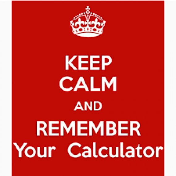 Yr11 GCSE Maths tomorrow .. Good luck & don’t forget your calculator ...