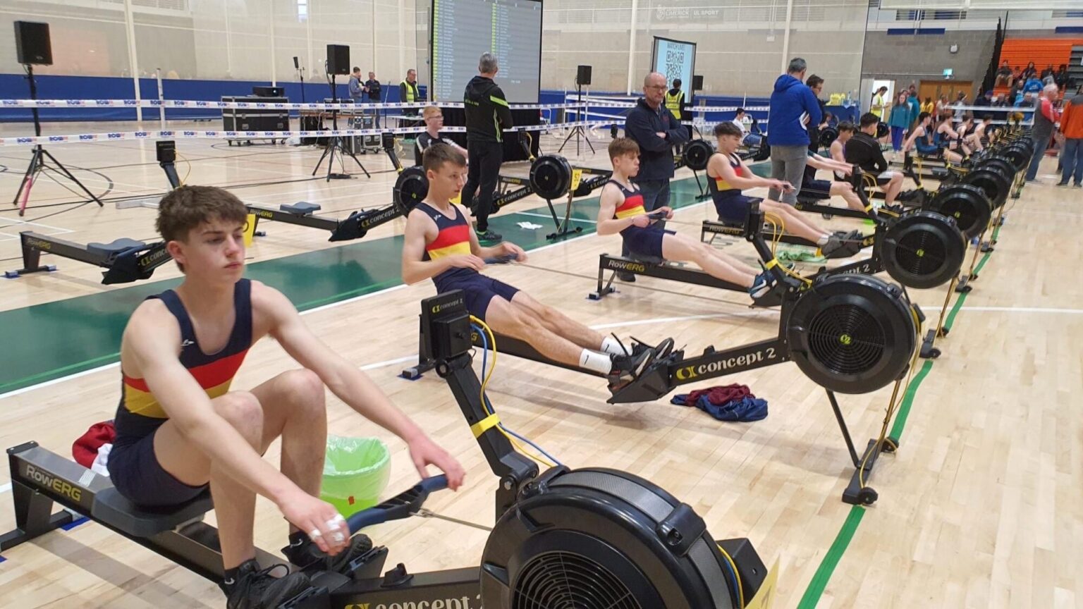 Irish Indoor Rowing Championships - Enniskillen Royal Grammar School