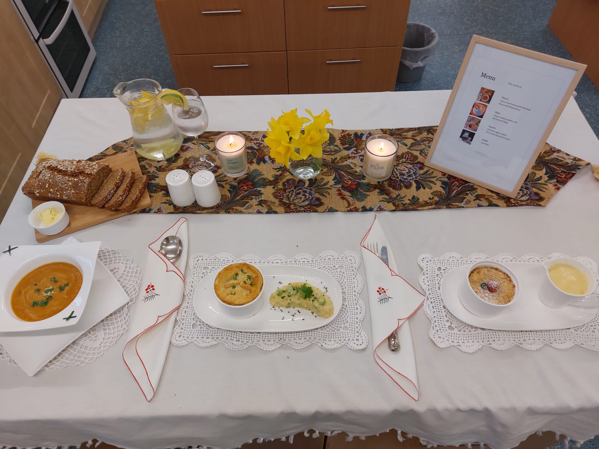 GCSE Food and Nutrition Practicals - Enniskillen Royal Grammar School