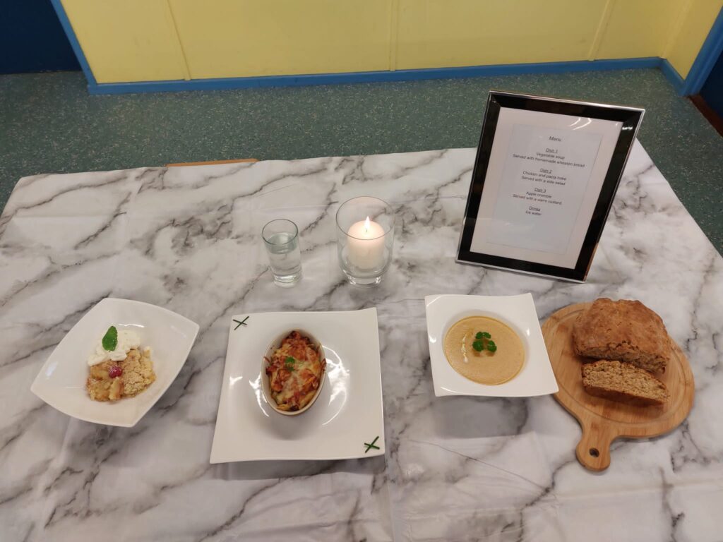 GCSE Food and Nutrition Practicals - Enniskillen Royal Grammar School