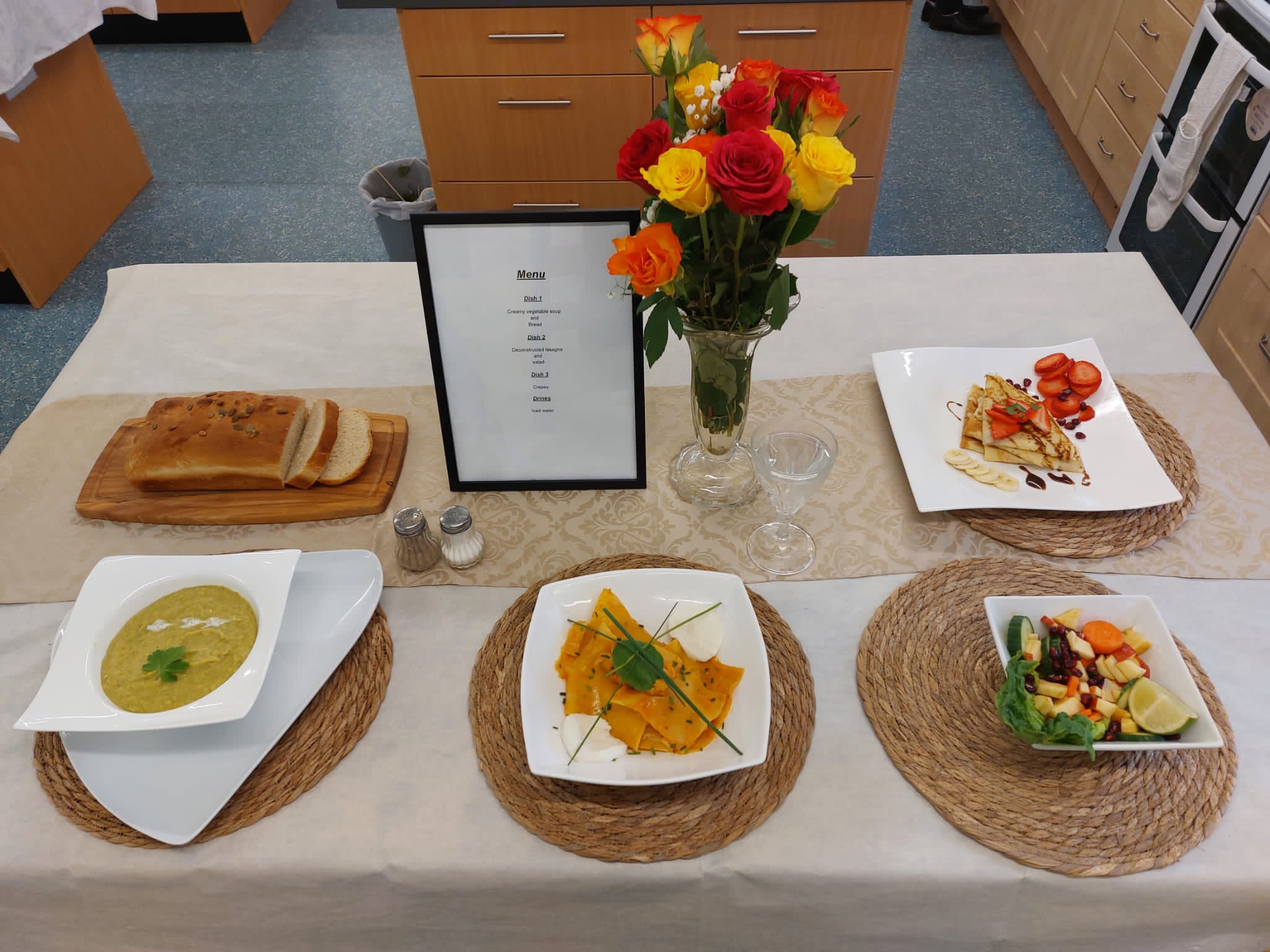 GCSE Food and Nutrition Practicals - Enniskillen Royal Grammar School