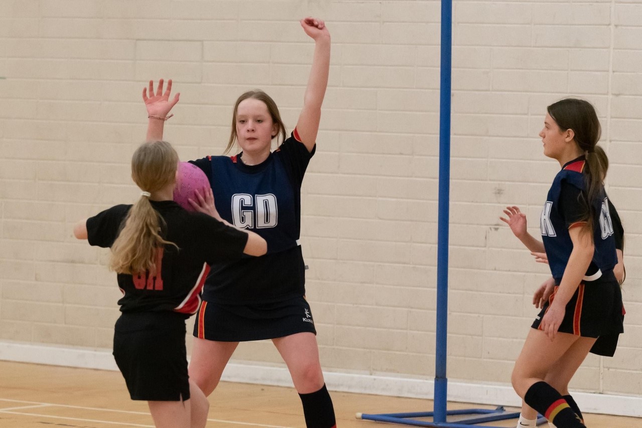 Year 8 & 9 Netball - Enniskillen Royal Grammar School