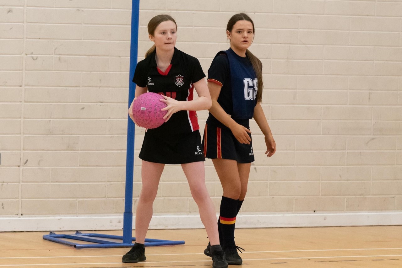 Year 8 & 9 Netball - Enniskillen Royal Grammar School