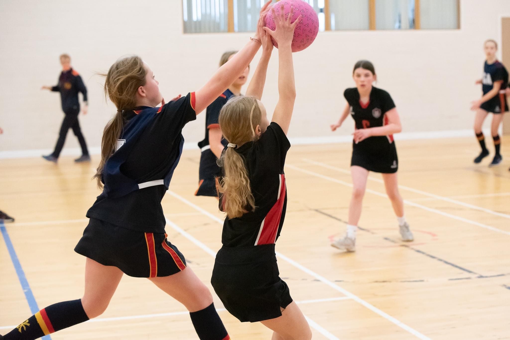 Year 8 & 9 Netball - Enniskillen Royal Grammar School