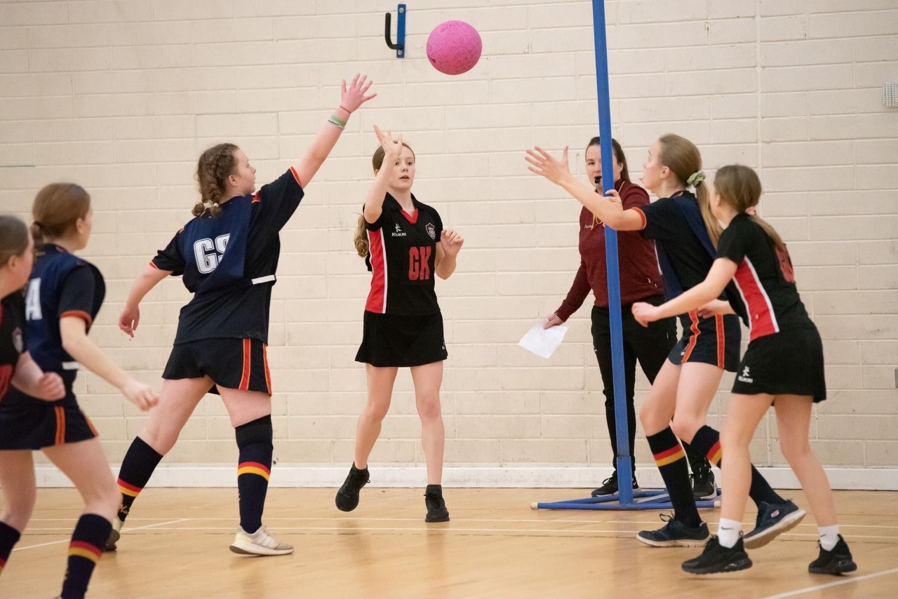 Year 8 & 9 Netball - Enniskillen Royal Grammar School