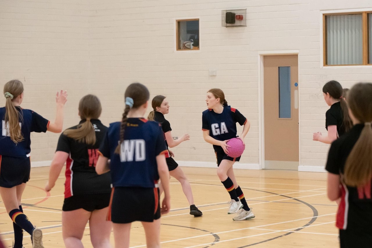 Year 8 & 9 Netball - Enniskillen Royal Grammar School