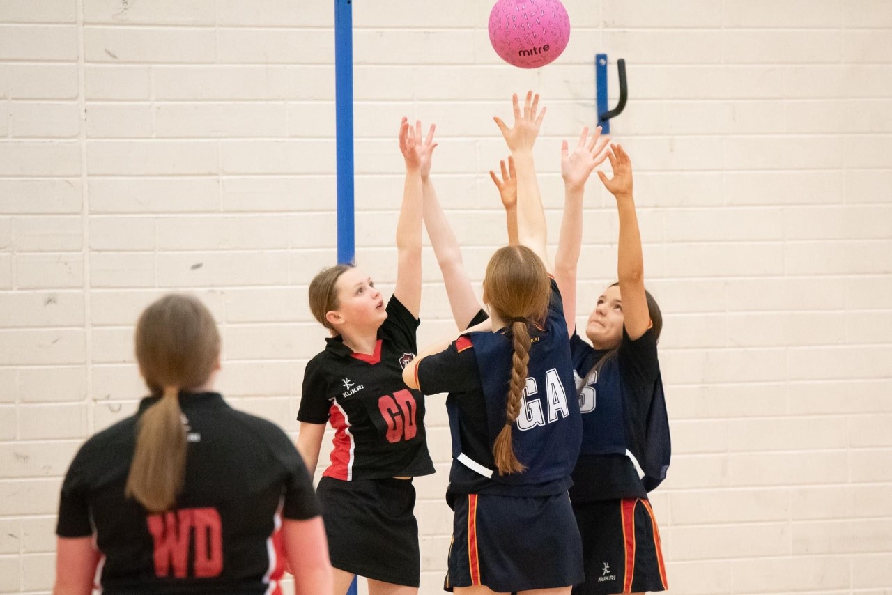 Year 8 & 9 Netball - Enniskillen Royal Grammar School