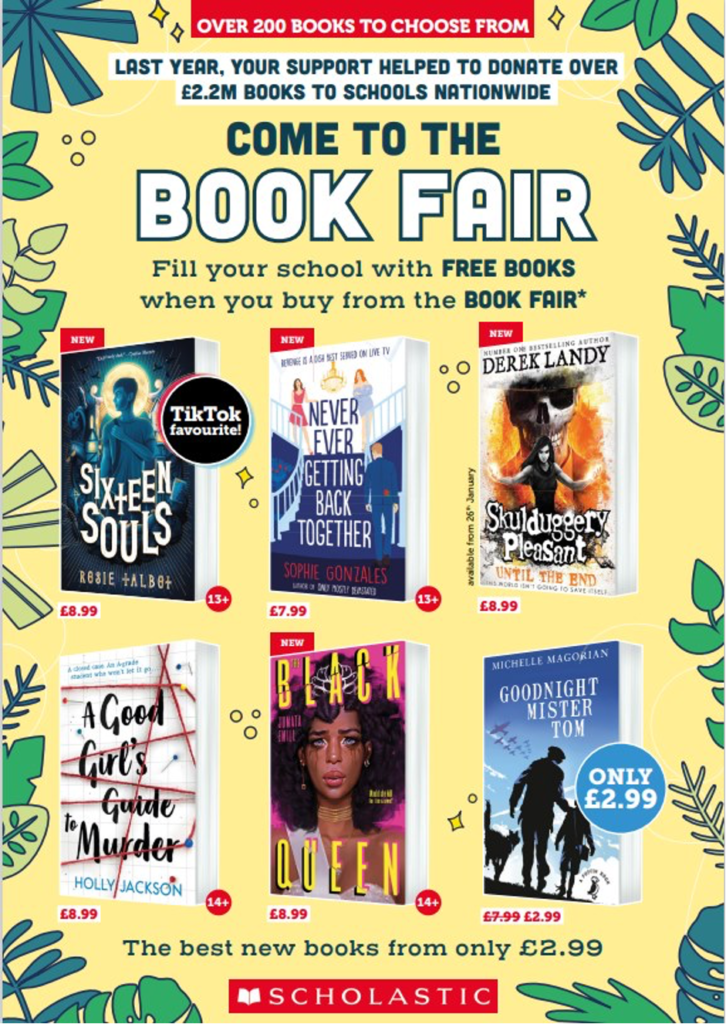 ANNUAL BOOK FAIR: 21st - 28th April - Enniskillen Royal Grammar School