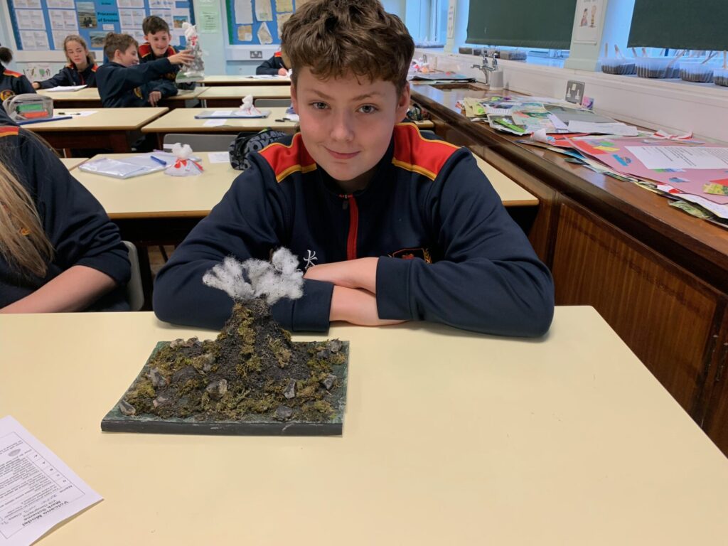 Year 9 - Volcano Building Project - Enniskillen Royal Grammar School
