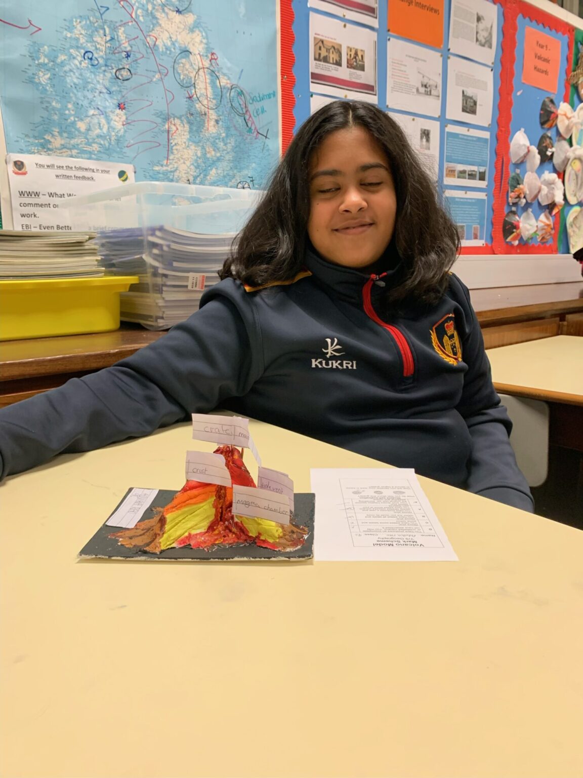 Year 9 - Volcano Building Project - Enniskillen Royal Grammar School