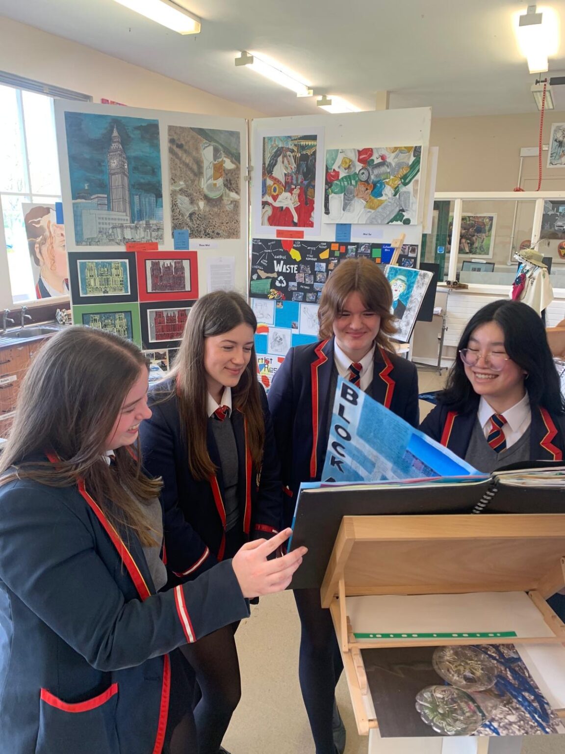 GCSE Art Open Afternoon - Enniskillen Royal Grammar School